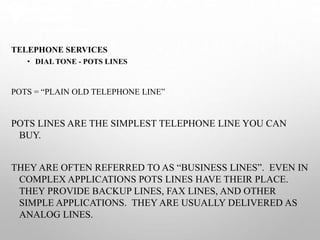 IntroductionToTelecommunicationsTechnology_PBX.ppt