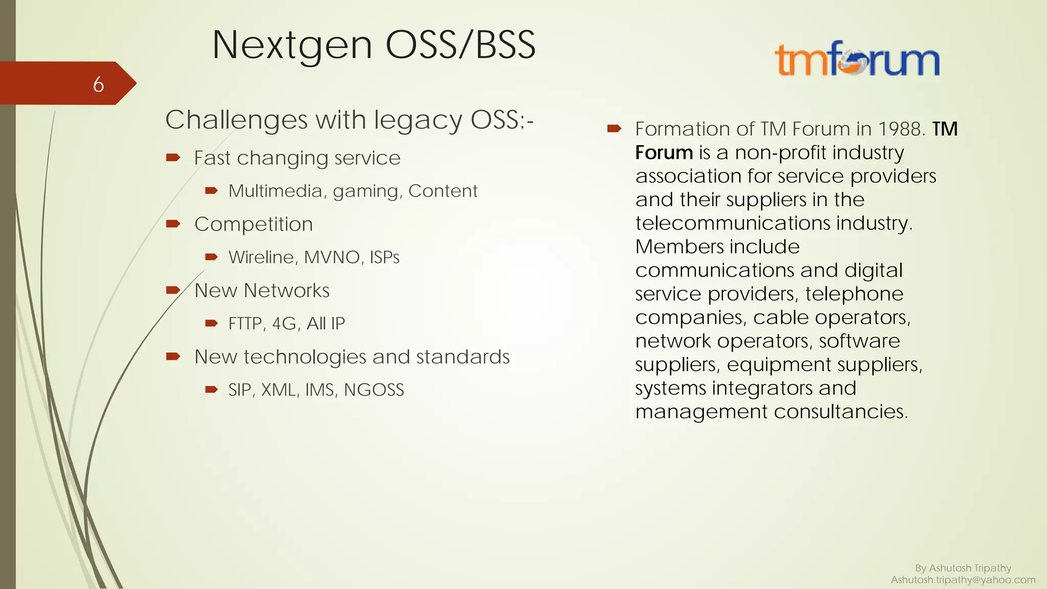 Introduction to Telecom O/BSS | PDF
