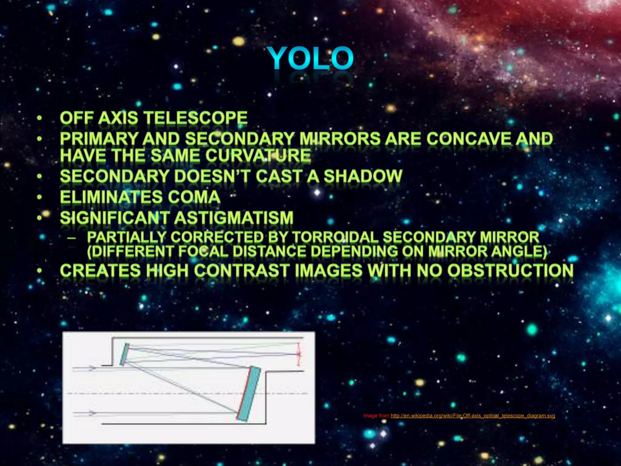 Introduction to telescope design | PPTX