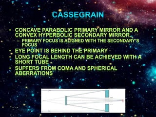 Introduction to telescope design | PPTX
