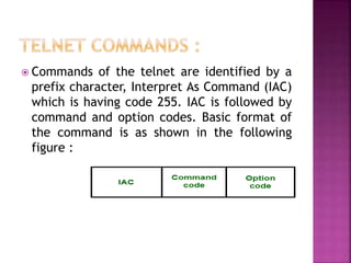 Introduction to telnet | PPTX
