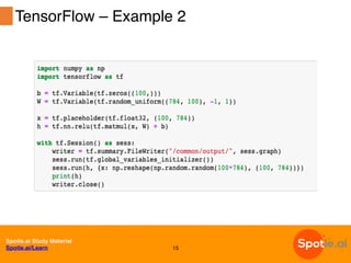 Introduction To TensorFlow | PDF