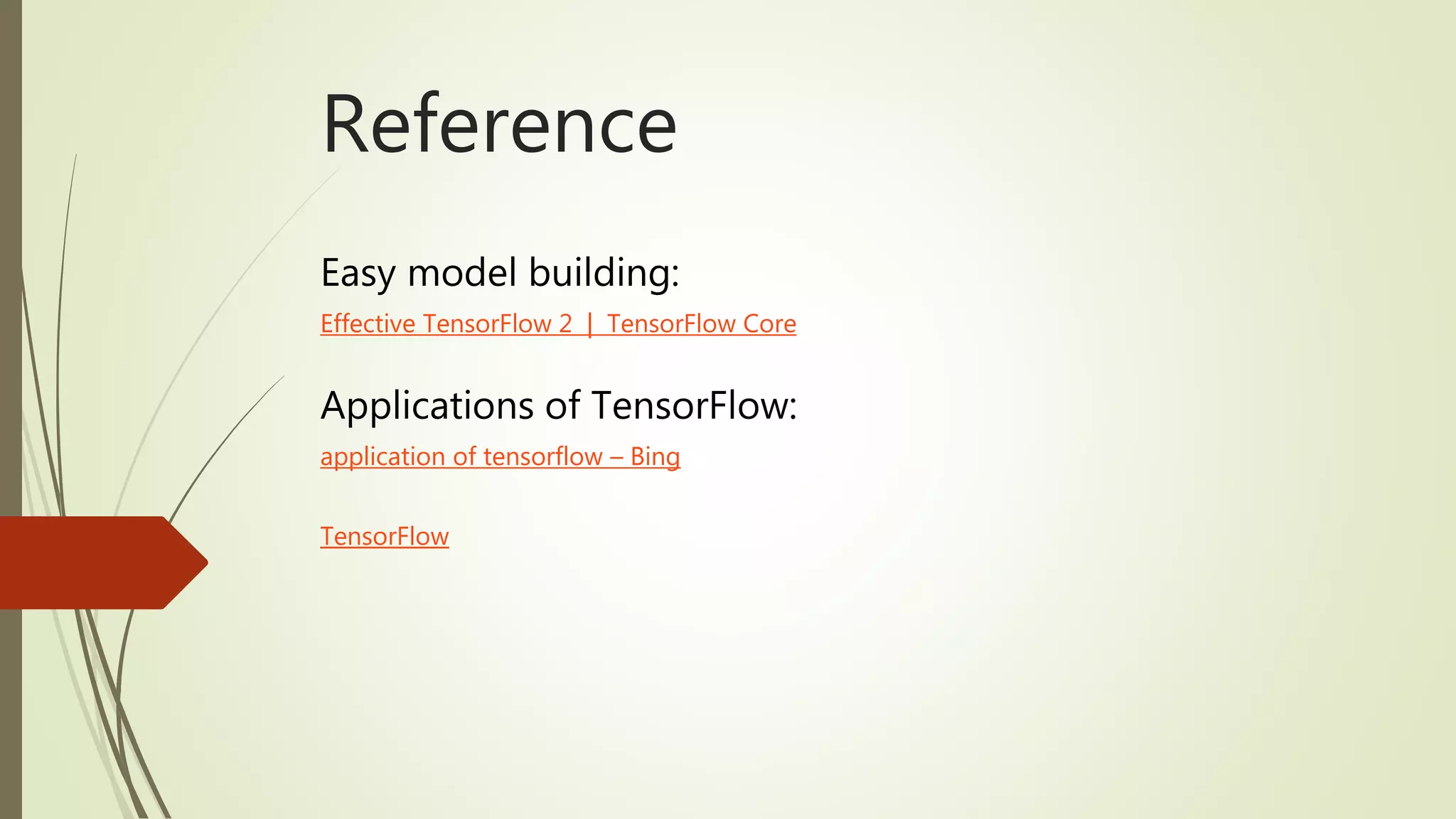 Introduction to tensorflow | PPTX