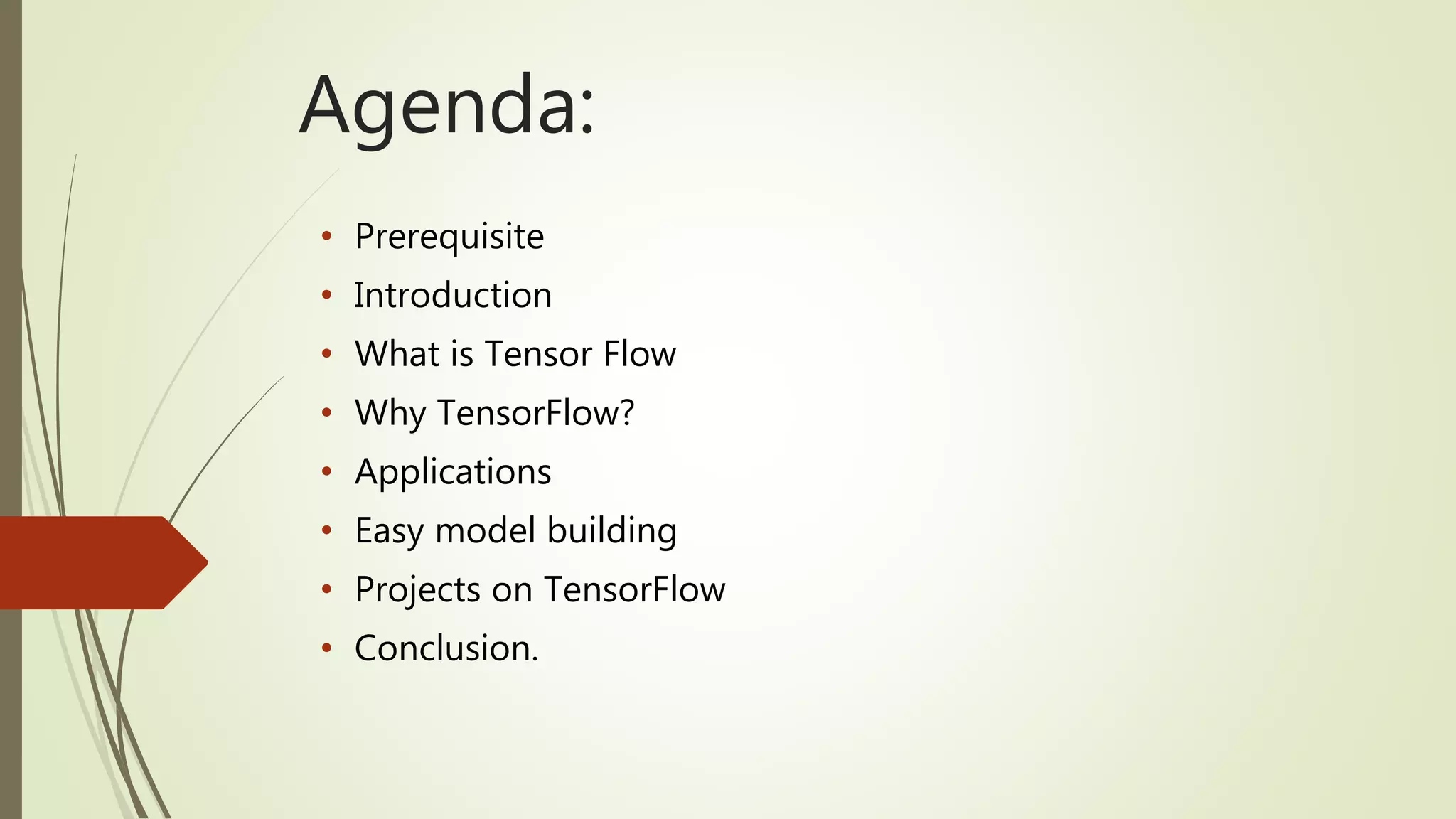 Introduction to tensorflow | PPTX