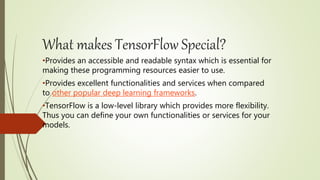 Introduction to tensorflow | PPTX