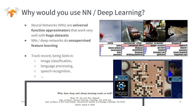 Introduction To Tensorflow Ppt