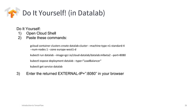 Introduction to TensorFlow | PDF | Cloud Computing | Internet