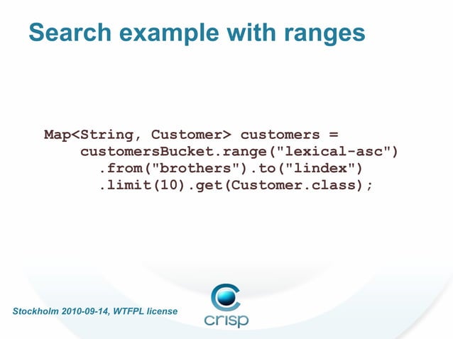 Introduction to terrastore | PPT