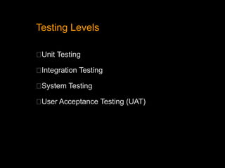 Introduction to testing. | PPT