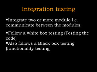 Introduction to testing. | PPT