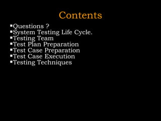 Introduction to testing. | PPT