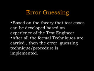 Introduction to testing. | PPT