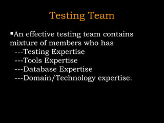 Introduction to testing. | PPTX