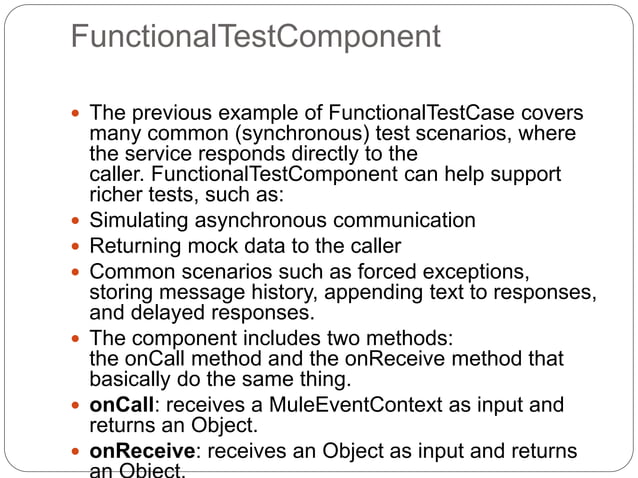 Introduction to testing mule | PPT | Free Download