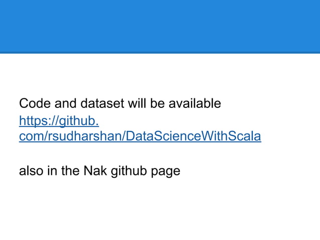 Introduction To Text Classification Using Scala Ppt