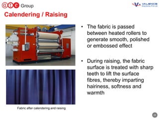 Introduction to textile industry processes | PPT