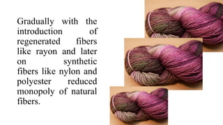 INTRODUCTION TO TEXTILES | PPTX