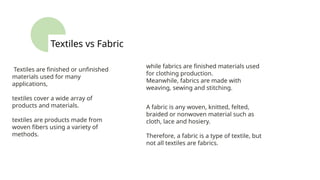Introduction to textiles IN JEWELERY .pptx