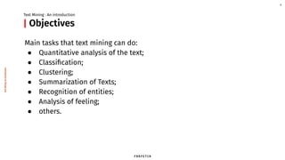 Introduction to text mining | PPT
