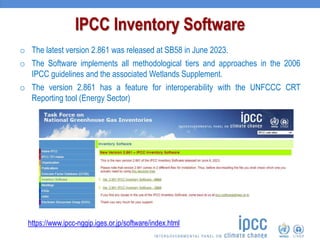 Introduction to IPCC Task Force on National GHG Inventories (TFI ...