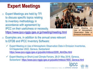Introduction to IPCC Task Force on National GHG Inventories (TFI ...