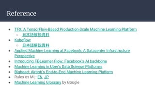 Introduction to TFX (TFDV+TFT+TFMA) | PPT