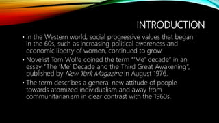 Introduction to the 70s | PPTX