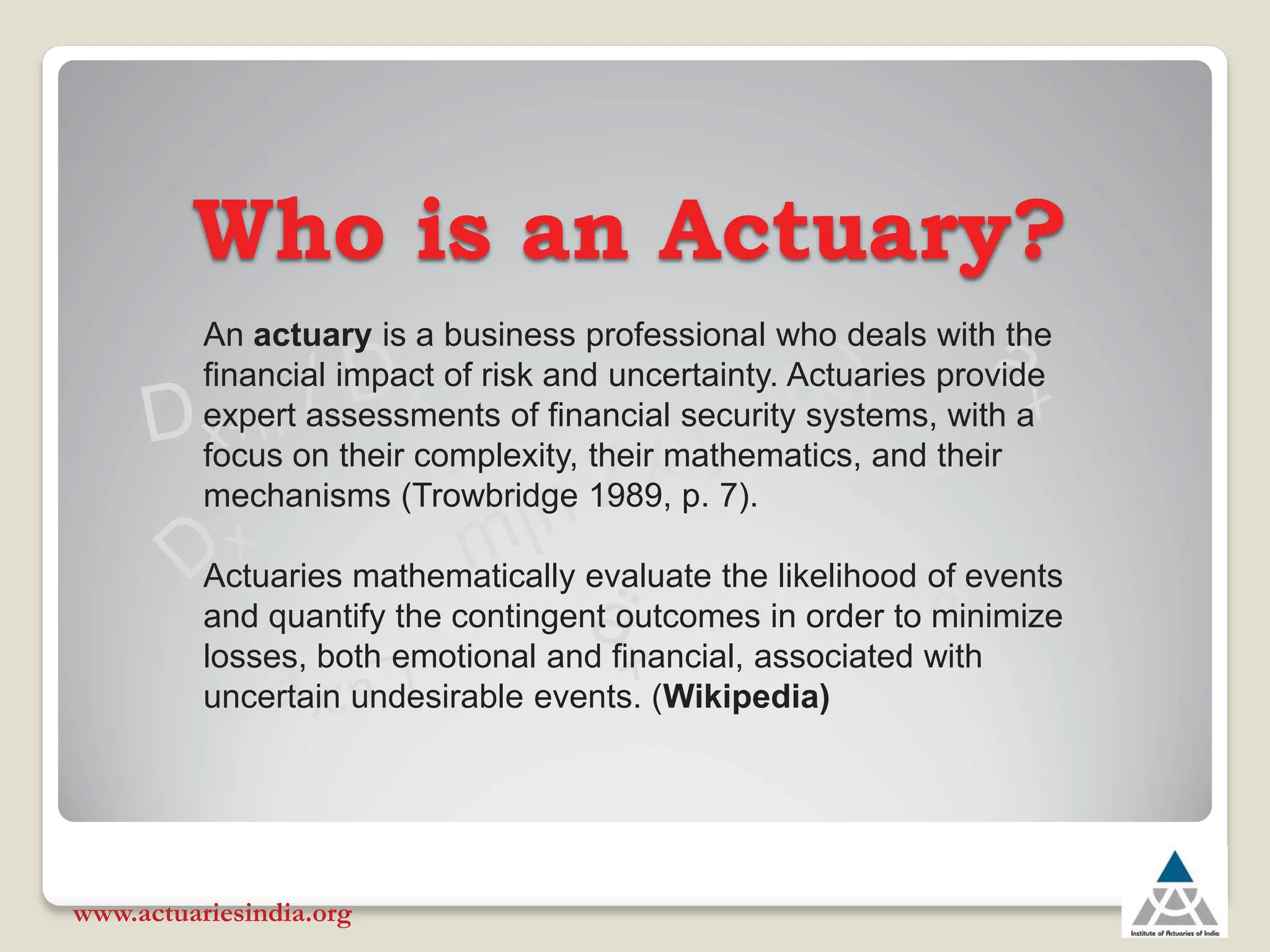Introduction to the actuarial profession.pdf