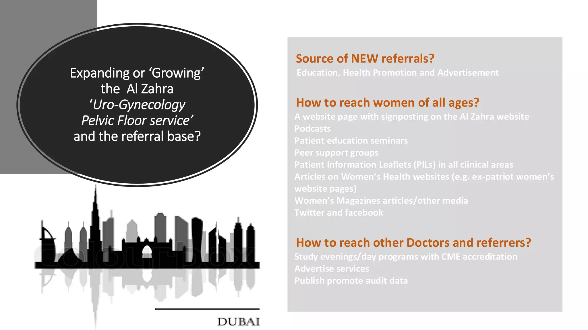 Uro-Gynecology from Cambridge to Dubai | PPT