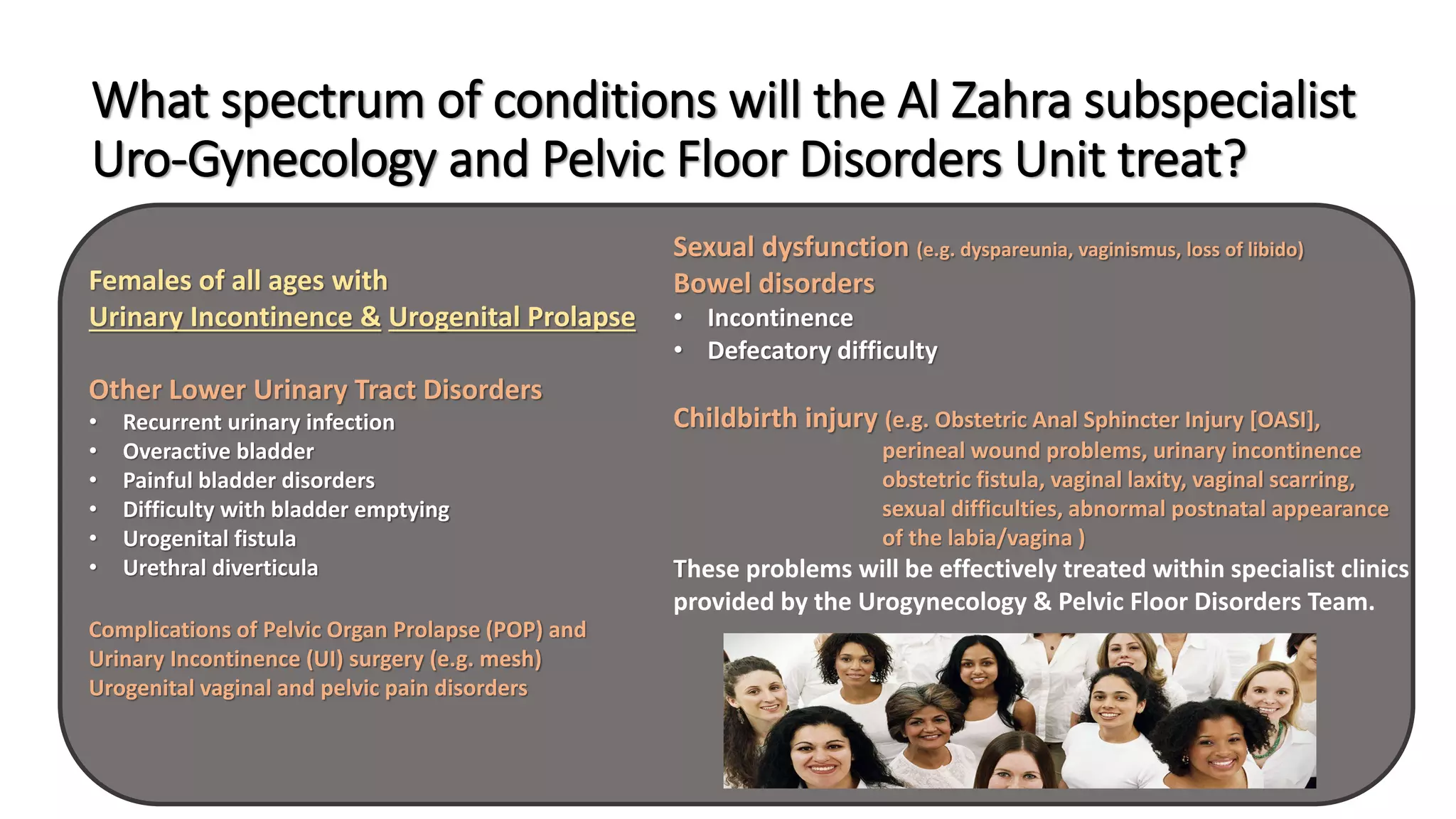 Uro-Gynecology from Cambridge to Dubai | PPT
