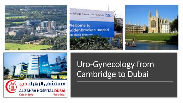 Uro-Gynecology from Cambridge to Dubai | PPT