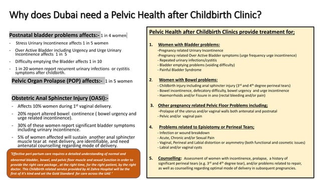 Uro-Gynecology from Cambridge to Dubai | PPT