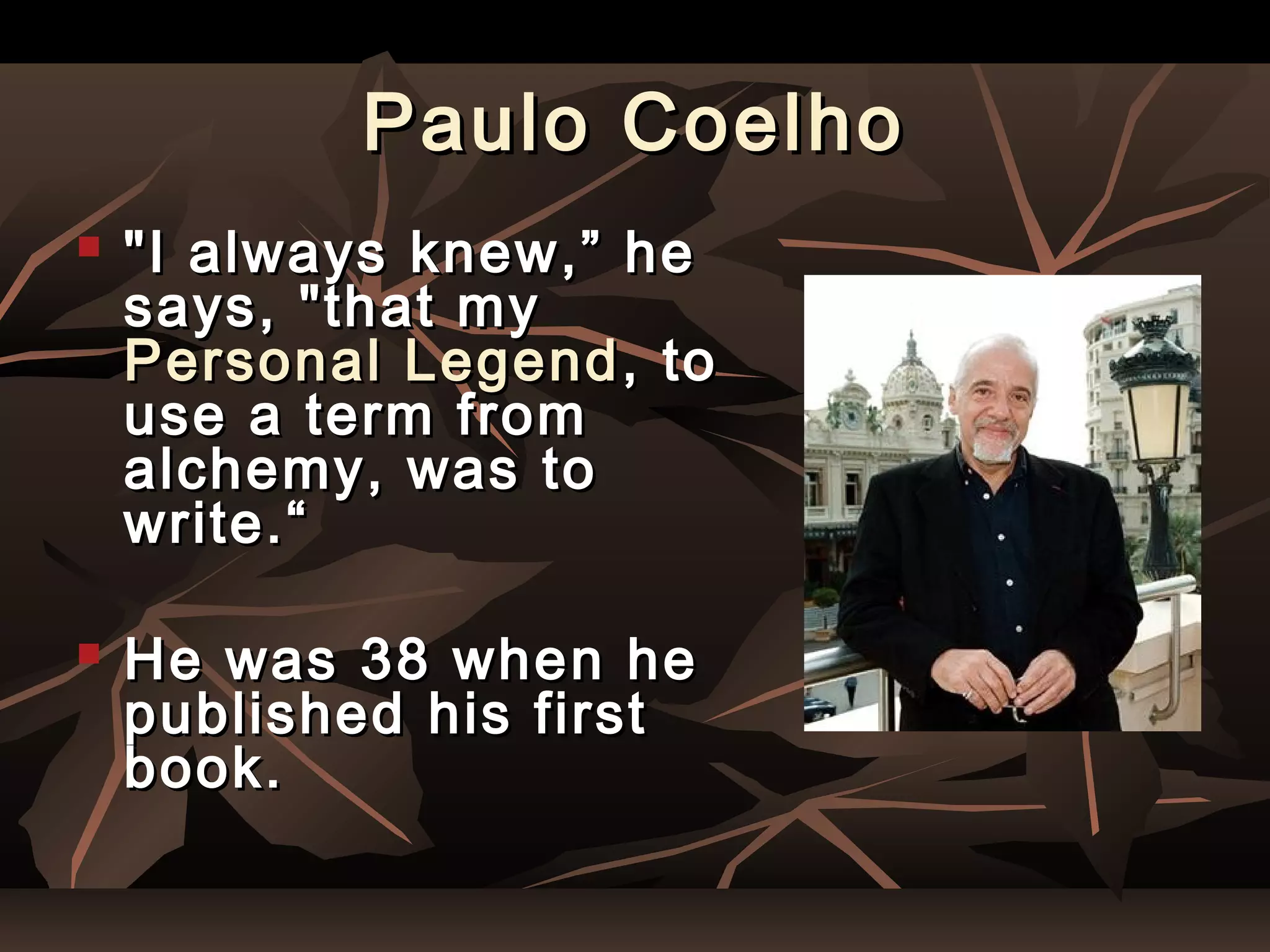 book review alchemist | PPT