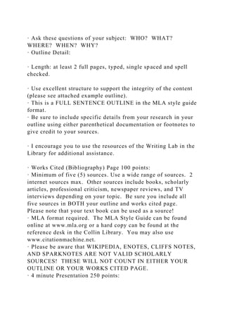 Introduction to Theatre Research Project 450 points totalFal.docx