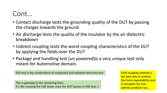 Introduction to the automotive esd(iso 10605) | PPTX | Physics | Science