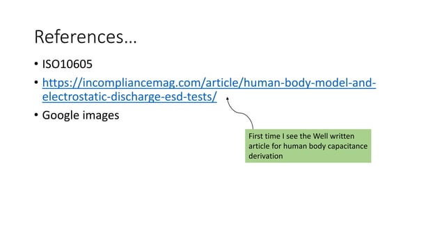 Introduction to the automotive esd(iso 10605) | PPTX | Physics | Science