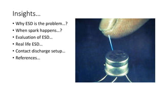 Introduction to the automotive esd(iso 10605) | PPTX