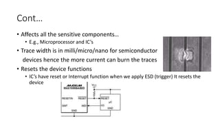 Introduction to the automotive esd(iso 10605) | PPTX