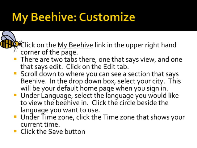 Introduction to the Beehive | PPT