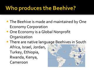 Introduction to the Beehive | PPT