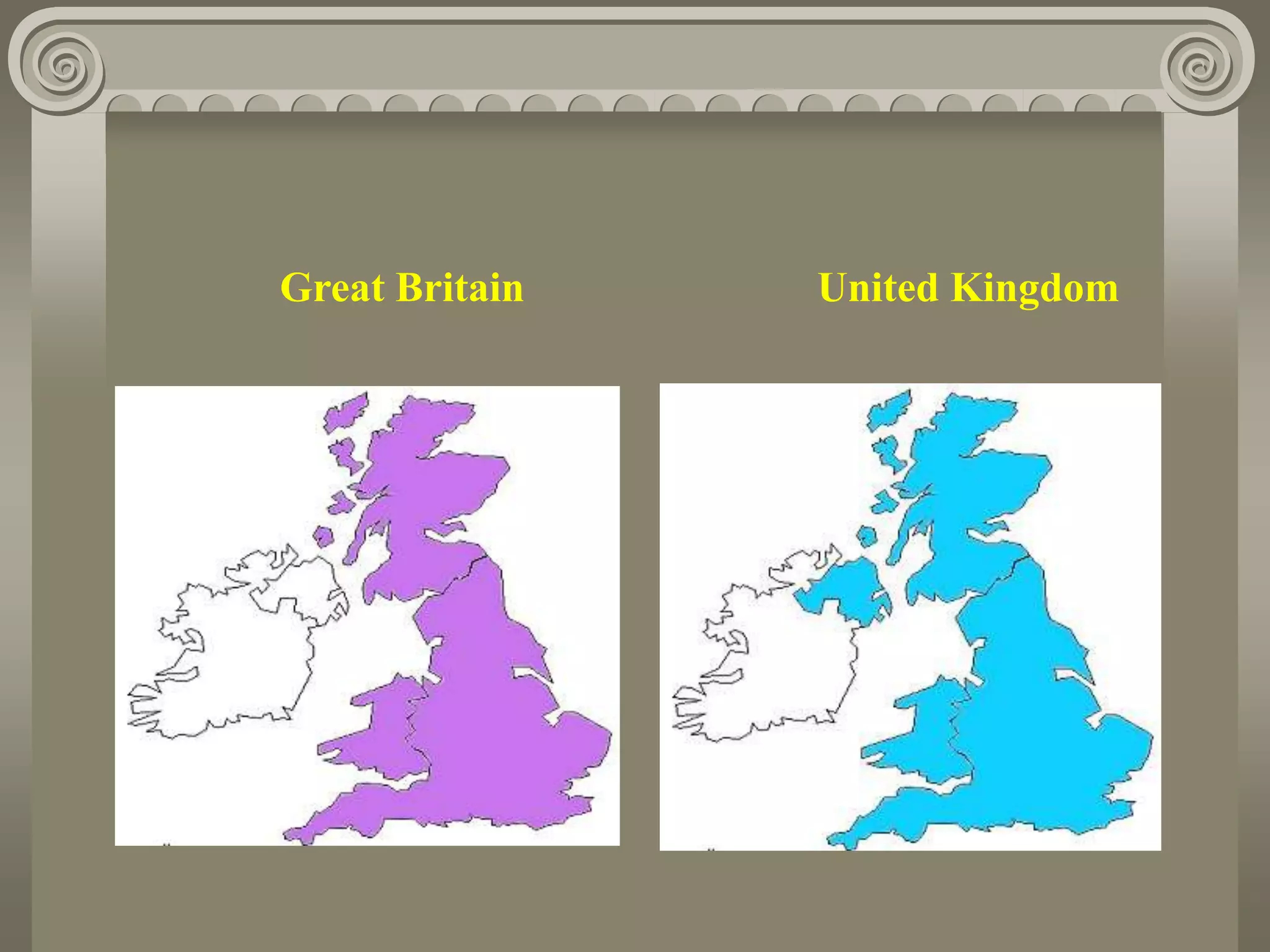 Introduction to the british isles | PPT