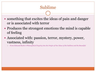 Introduction to the British Romantics | PPTX