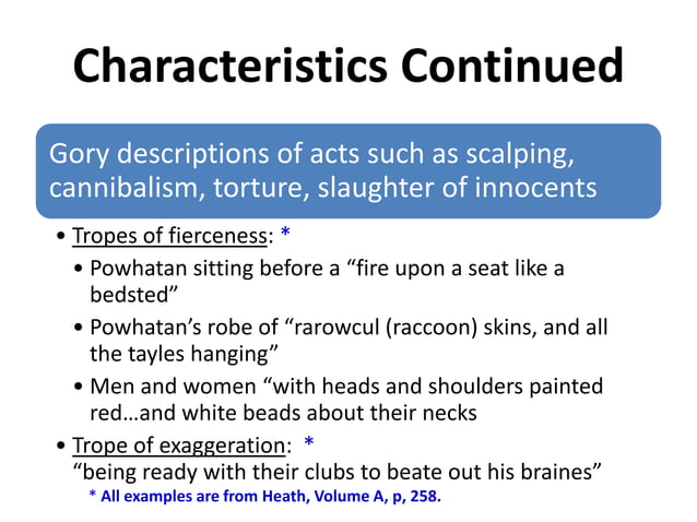 Introduction To The Captivity Narrative | PPTX