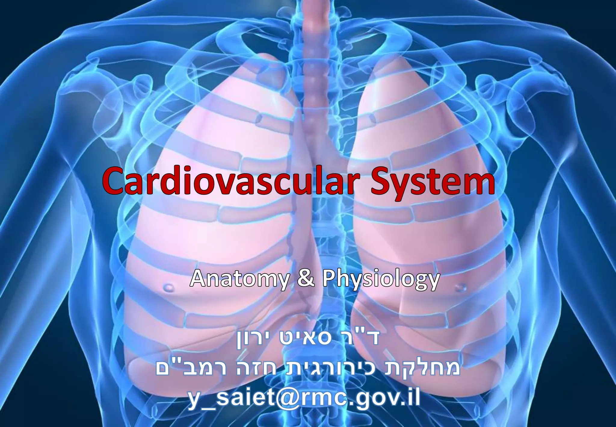 Introduction to the Cardiovascular system - Students.pptx