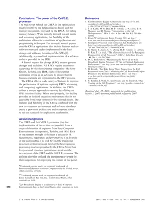 IBM: Introduction to the Cell Broadband Engine Architecture | PDF