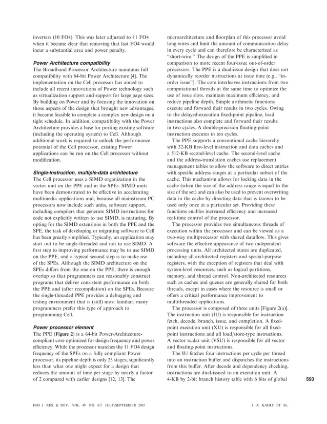 IBM: Introduction to the Cell Multiprocessor | PDF