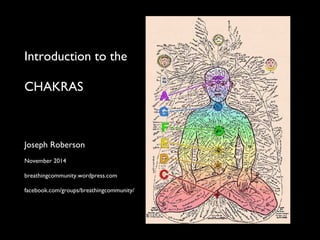 Introduction to the chakras | PPT