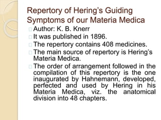 Introduction to the concordance repertories | PPTX