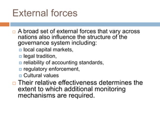 Introduction to the corporate governance | PPTX