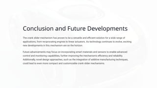 Introduction to the Crank Slider Mechanism.pptx